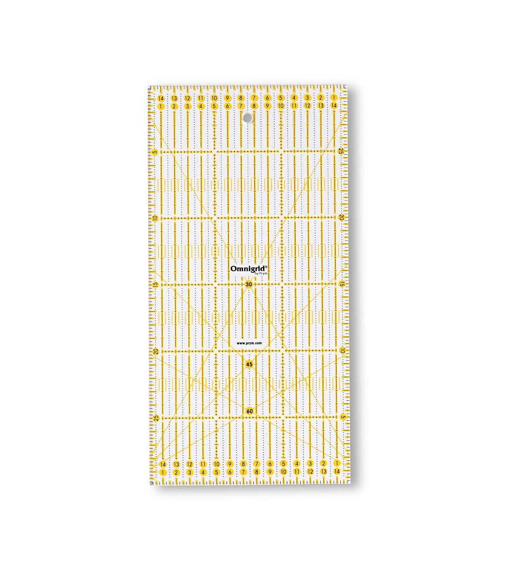 Règle universelle Omnigrid Basix, 15 X 30 cm. Manipulation sûre des ...